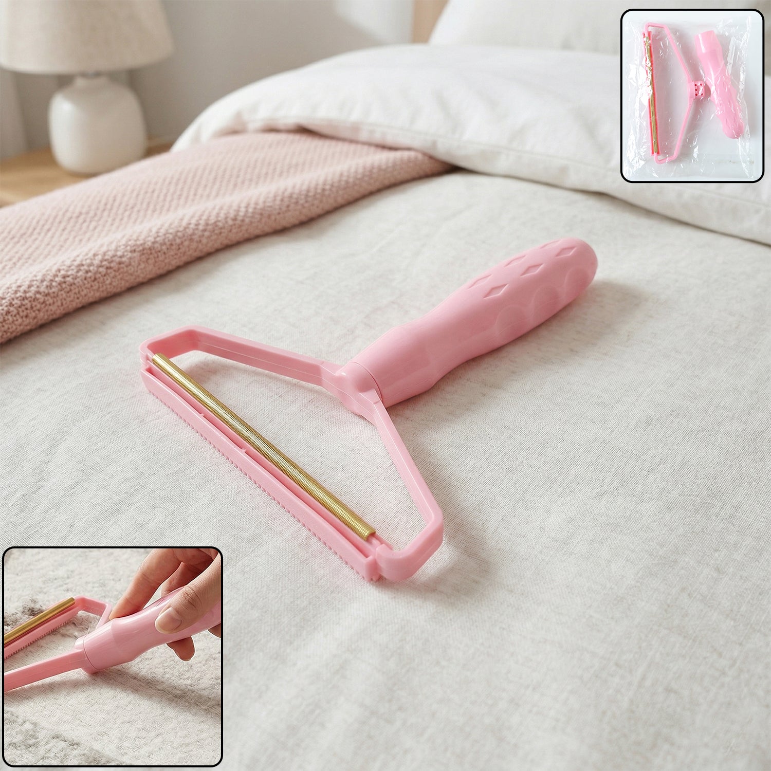Reusable Lint Remover Fabric Hair Remover Roller 1 Pc Sky Shopy 6524