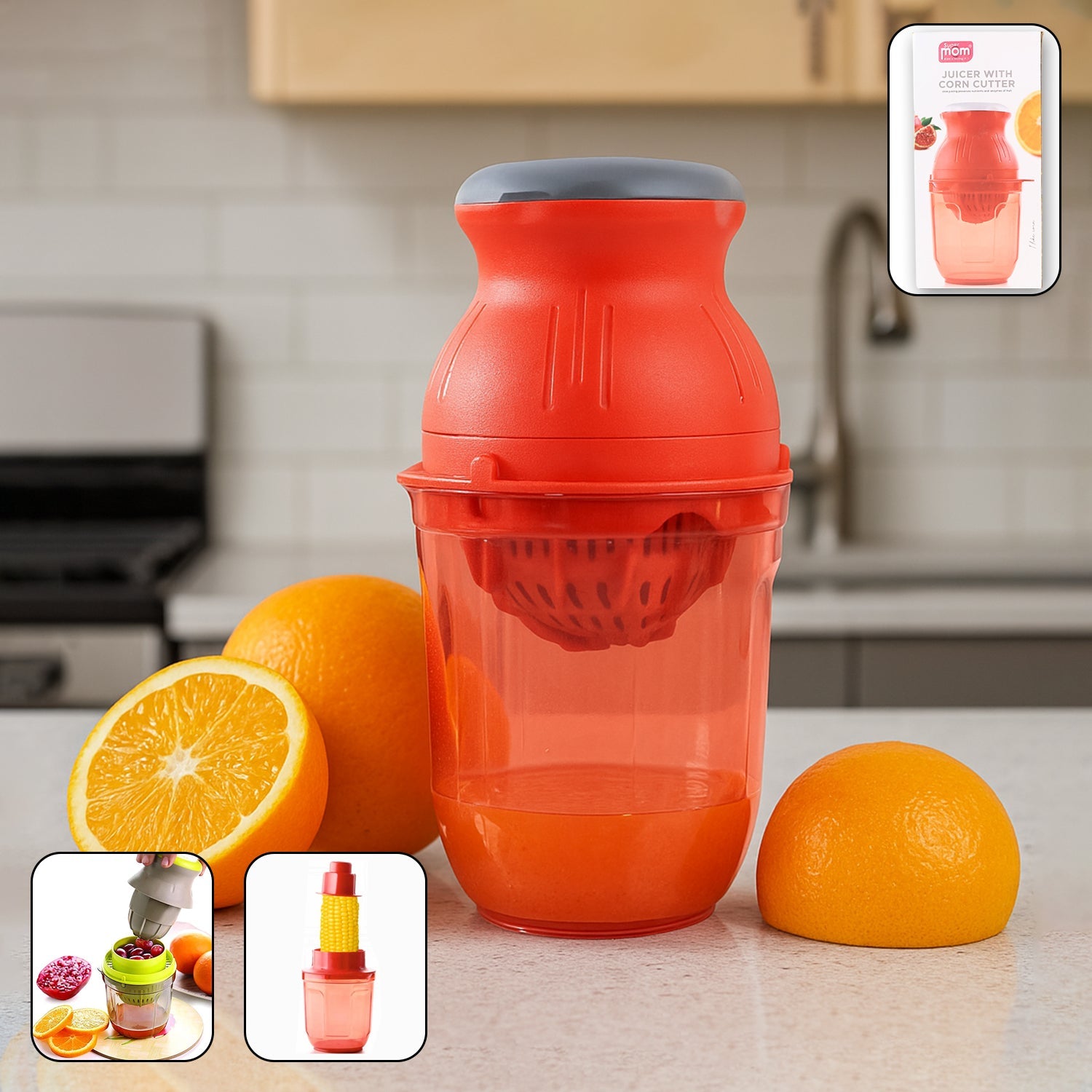 Supermom Juicer with Corn Cutter - 800ml – Sky Shopy