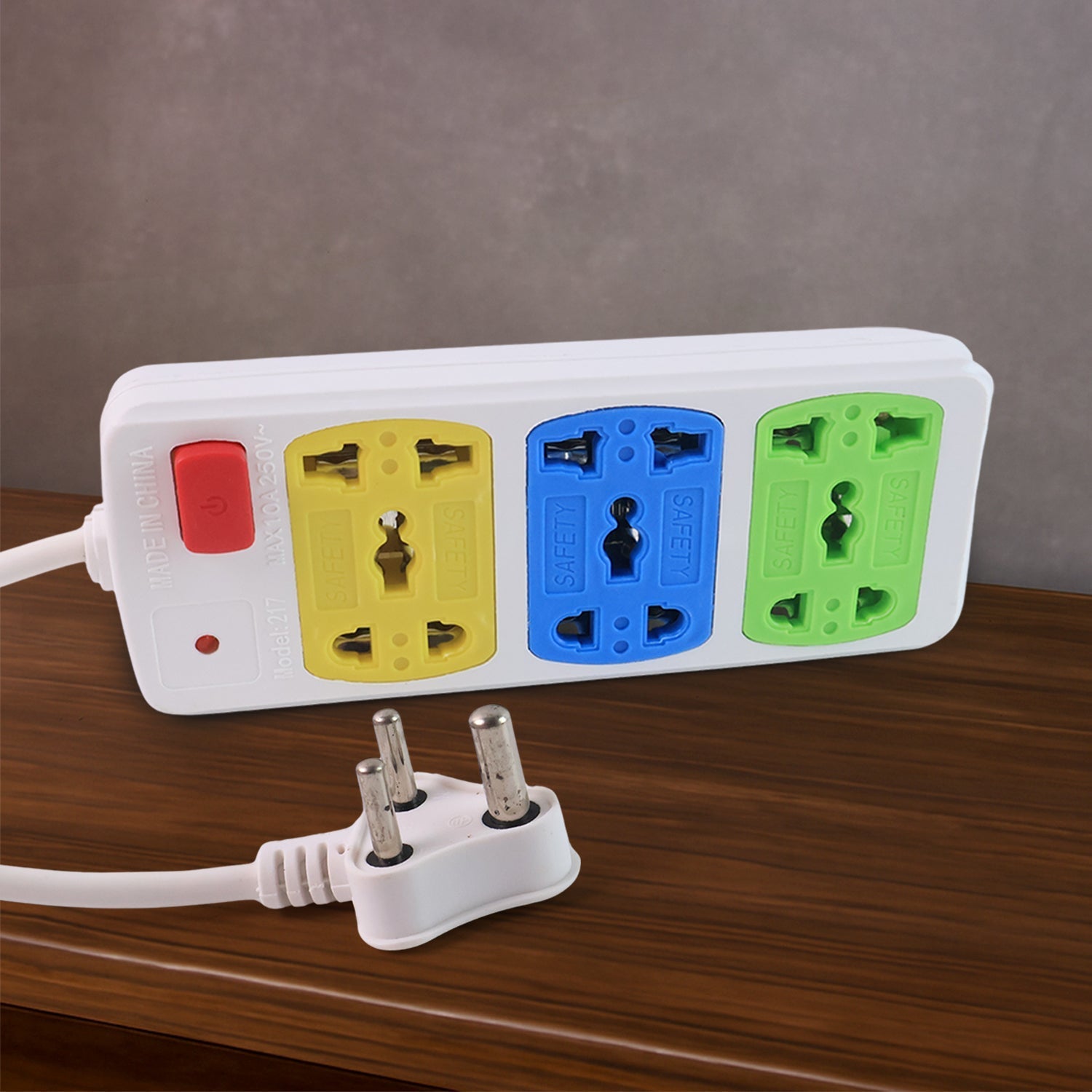 Compact 3-Socket Universal Extension Board (1 Pc) – Sky Shopy