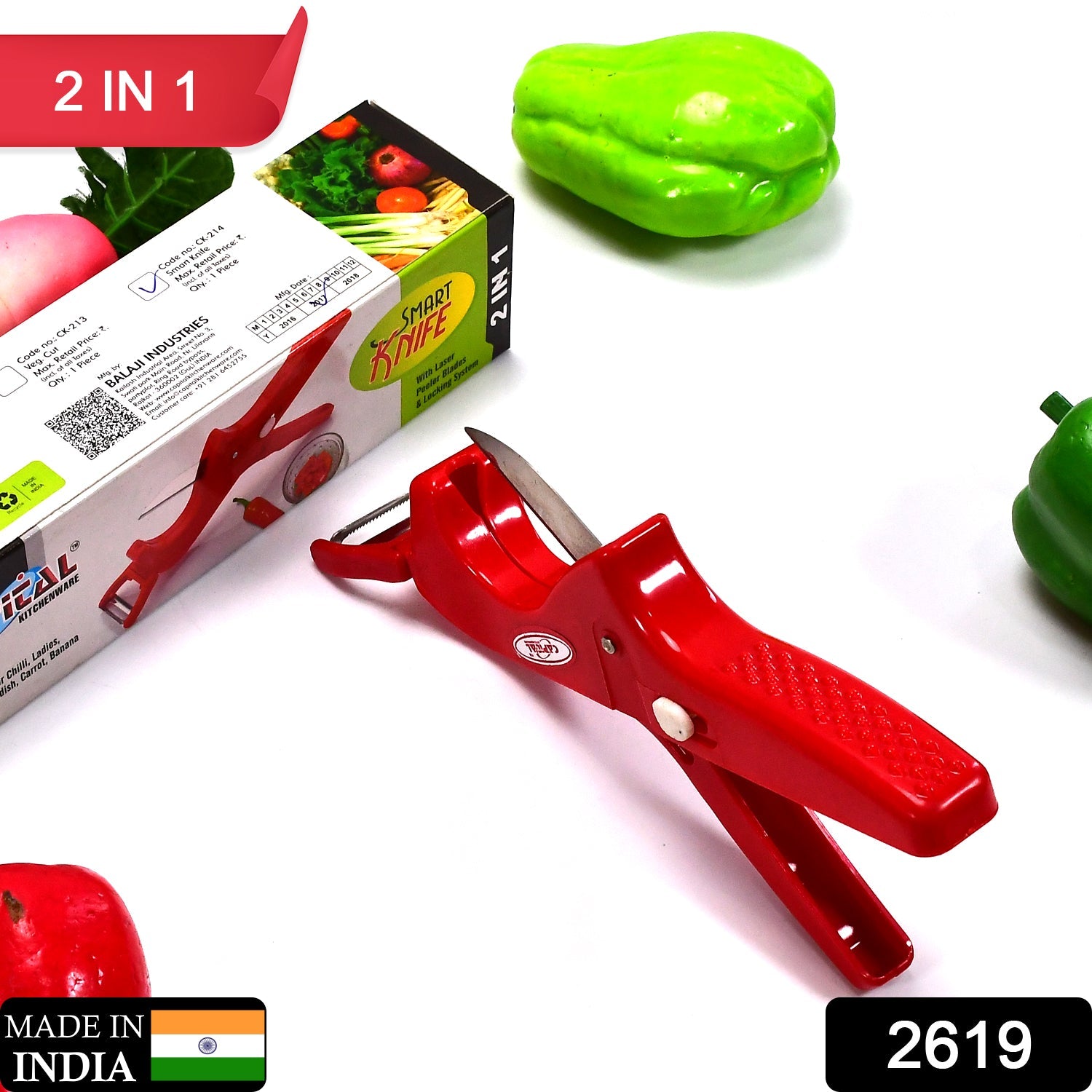 2619 Smart Cutter Smart Knife Cum Chopping Knife – Sky Shopy