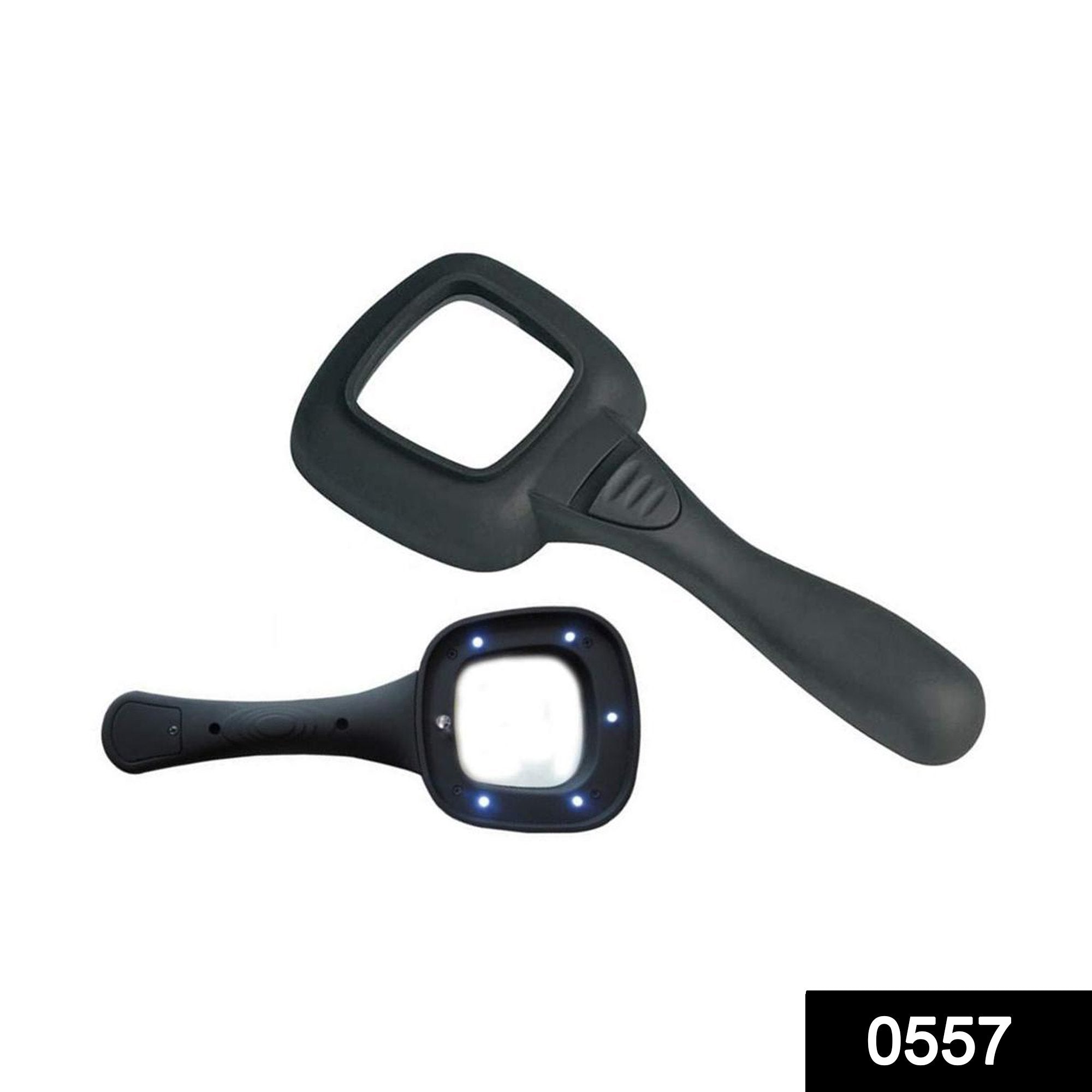 Hand Held Optical Grade Magnifying Glass with 6 LED Lights – Sky Shopy