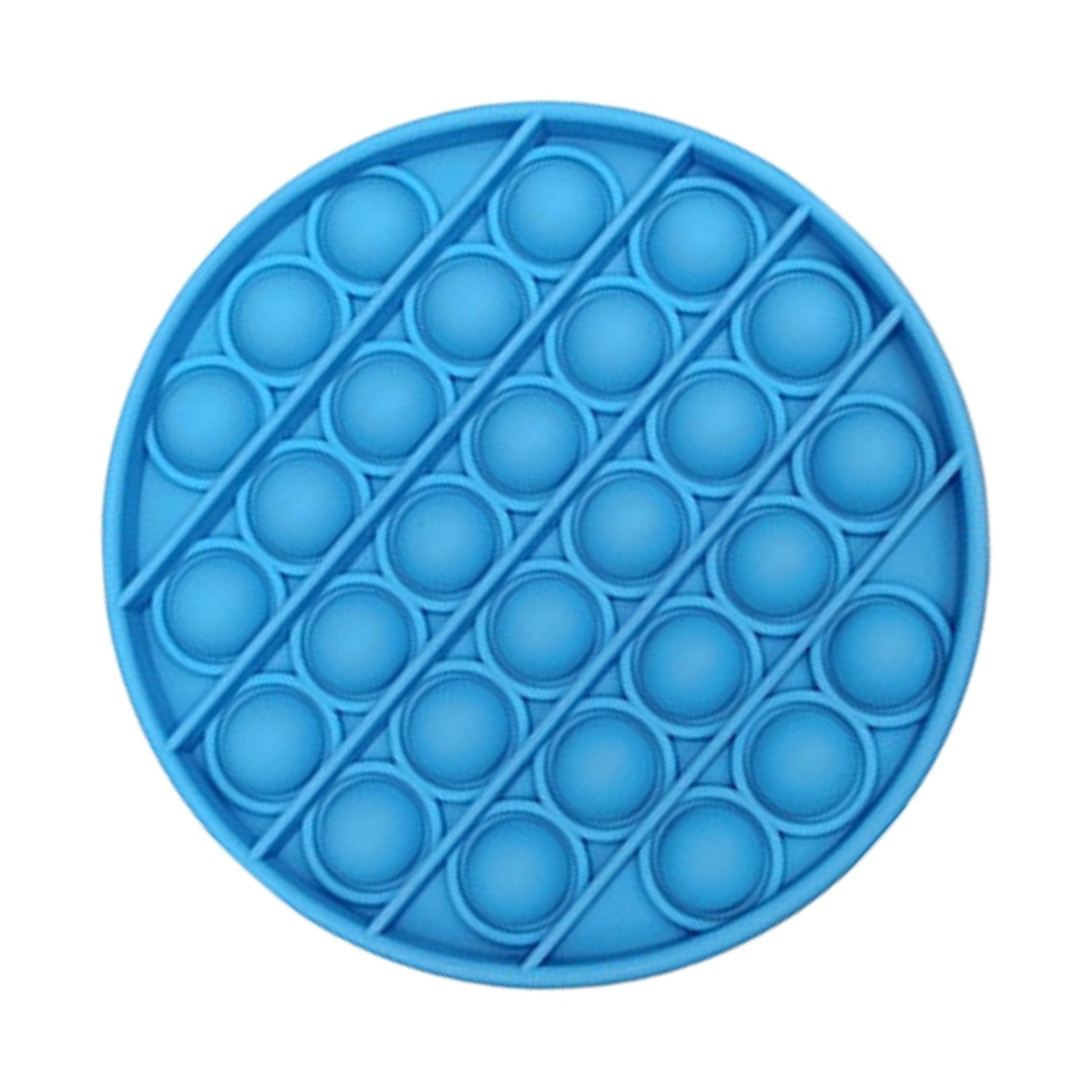 4695 Round Pop It Fidget Toys,Push Pop Bubble Fidget Sensory Toy – Sky ...