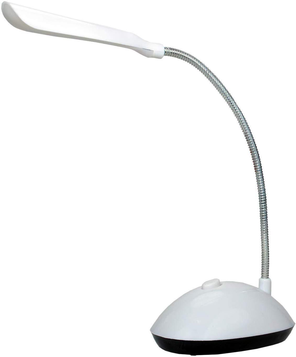 Portable LED Reading Light Adjustable Dimmable Touch Control Desk Lamp ...